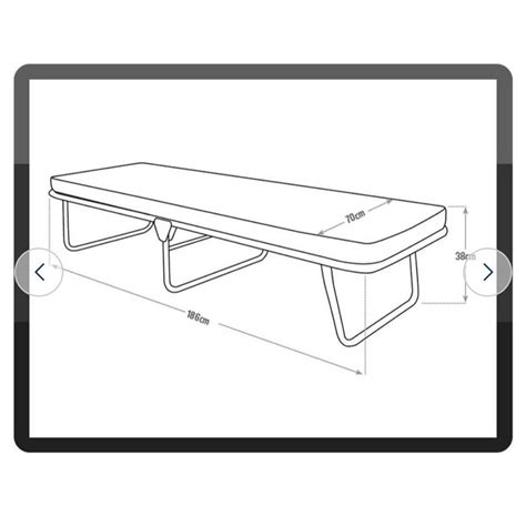 Jay Be Folding Guest Bed In B77 Tamworth For £35 00 For Sale Shpock