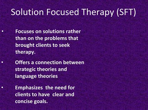 Solution Focused Therapy Pdf