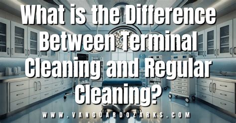 What Is The Difference Between Terminal Cleaning And Regular Cleaning