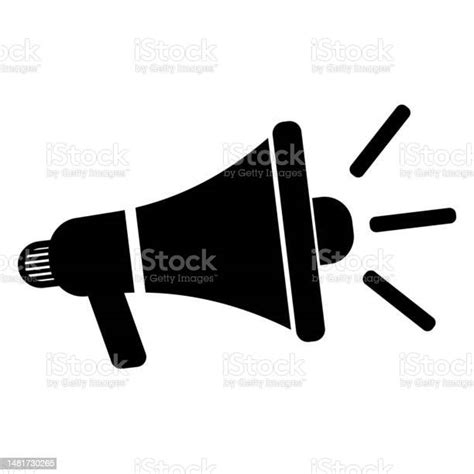 Icône De Hautparleur Avec Symbole Sonore Hautparleur Bullhorn Icône De