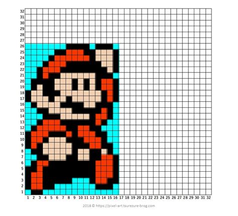 【マリオ】ドット絵 スーパーマリオブラザーズ3 ゲームドット絵図鑑