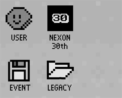 안녕하세요 넥슨 30주년 도트픽셀 컨셉 폰트 궁금해요 제발요 무슨 폰트 눈누