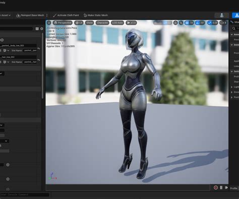 Artstation Unreal 5 Skeleton Editor Maya Game Assets