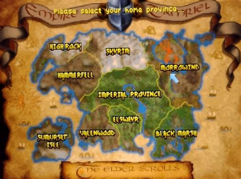 Am I The Only One Who Thinks The Daggerfell Depiction Of Tamriel Looks
