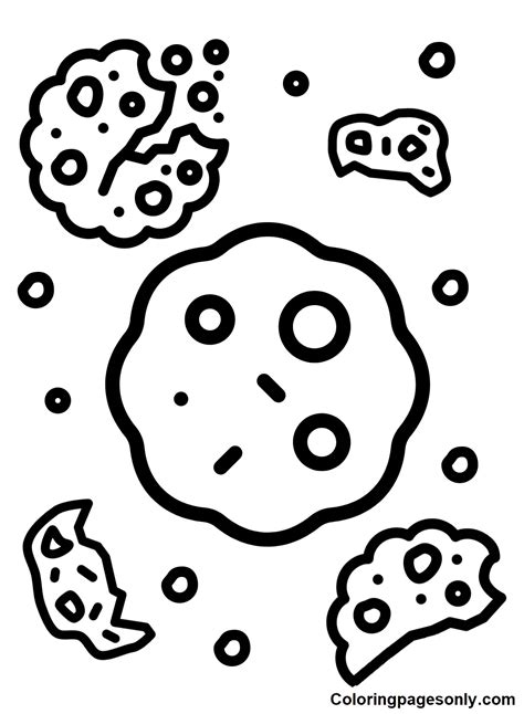 Cookie Coloring Pages 6 Printable For Free Download