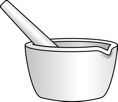 Download Hd Rx Symbol Mortar Pestle Clip Art Image Mortar And Clip