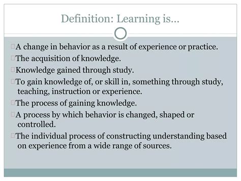 Learningprocesspptx
