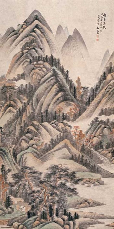吴琴木 山水 立轴 北京翰海第52期拍卖会 北京翰海 拍品价格 图片 拍卖专场 拍卖会预展 拍卖会结果 卓克拍卖频道