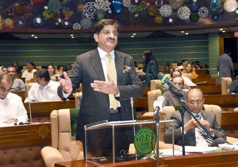 Cm Murad Ali Shah Presents Rs22 Trillion Sindh Budget For Fy 2023 24