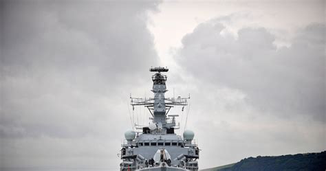 Wielka Brytania Royal Navy wysłała fregatę na Morze Północne