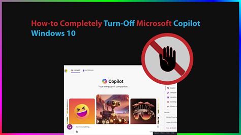 How To Disable And TurnOff Windows Copilot In Windows YouTube