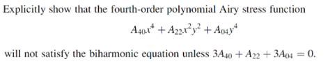 Solved Explicitly Show That The Fourth Order Polynomial Airy