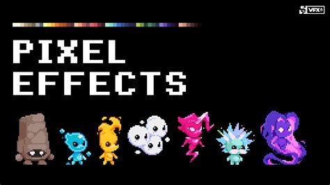 Pixel Effects Pixel Art Meets Vfx And Character Fx
