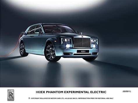 Geneva 2011 Rolls Royce 102ex Phantom Electric Live Photos