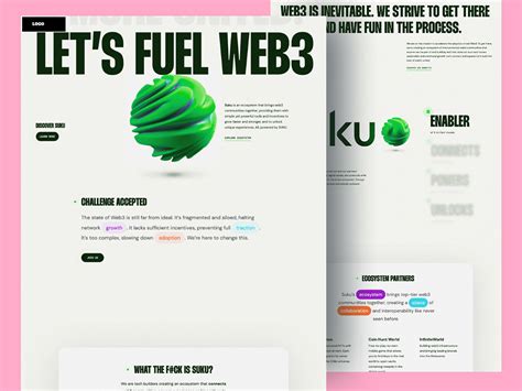 Web3 Landing Page Design On Behance