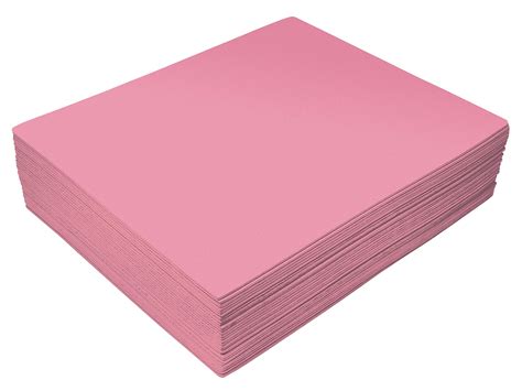 Pink Eva Foam Sheets 30 Pack 2mm Thick 9 X 12 Inch By Better Office