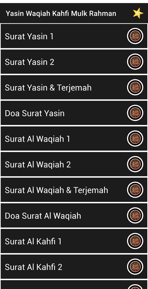 Detail Surat Yasin Surat Ar Rahman Surat Waqiah Surat Mulk Koleksi Nomer 27