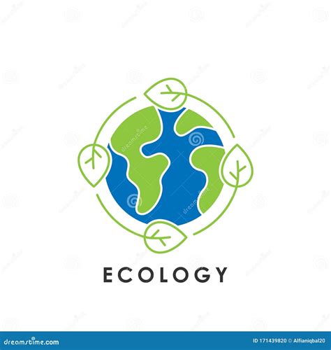 Экология Значок охраны окружающей среды Значок Eco Friendly Вектор