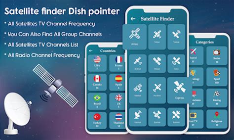 Satellite Finder Dish Pointer สำหรับ Android ดาวน์โหลด