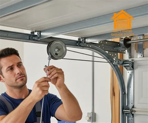 How To Spot And Fix A Broken Garage Door Cable Erics United Garage Doors