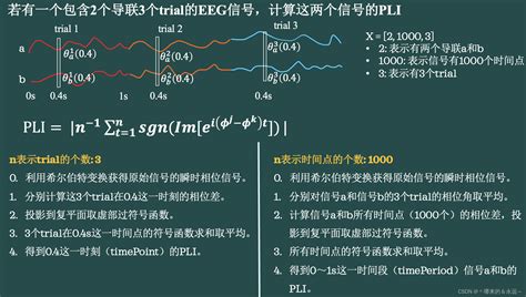 从公式详解相位滞后指数（phase Lag Index Pli）的两种计算方式 Csdn博客