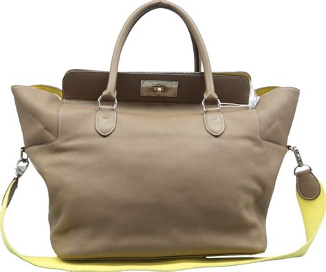 Hermes Toolbox Leather Satchel Shopstyle