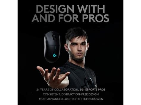 Logitech G Pro Wireless Gaming Mouse Light Weight K Sensor Dpi Compatible With Pc