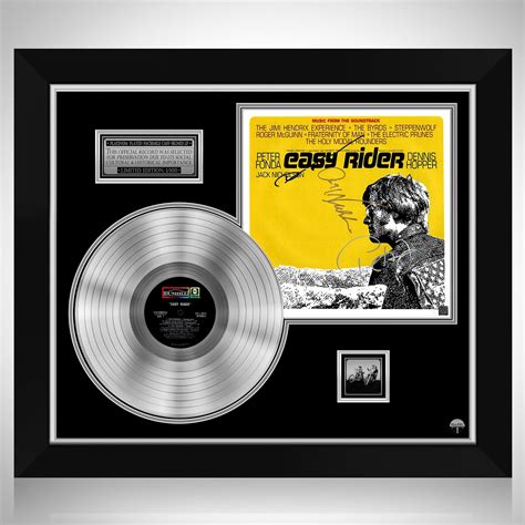 Easy Rider Soundtrack Platinum LP Limited Signature Edition Custom