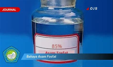 Intip 15 Bahaya Asam Fosfat Yang Wajib Diintip