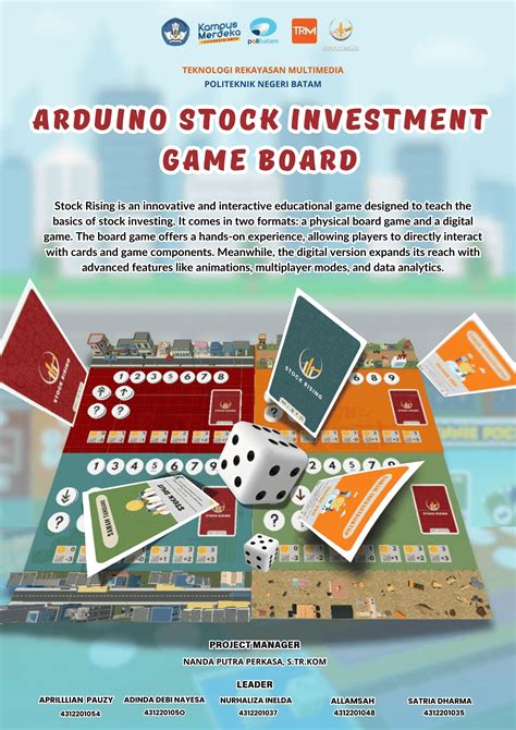 Pamer In Arduino Stock Investment Board Game