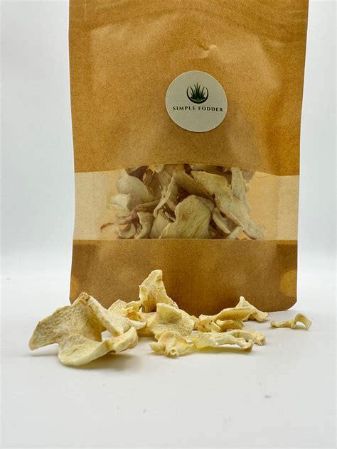 Dried Parsnip Chips Simple Fodder