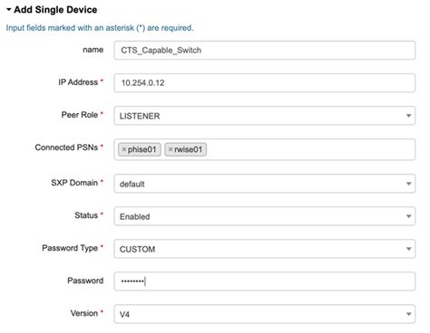 Cisco Ise Cisco Trustsec Propagation