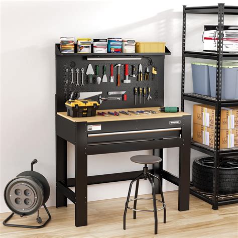 Workpro Garage Workbench With Storage 45 Workbench Philippines Ubuy