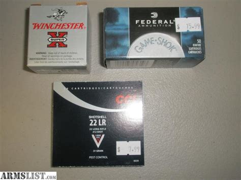 Armslist For Sale 22 Lr Shotshell