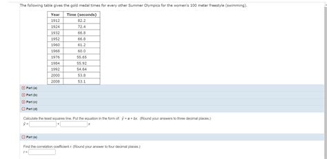 Solved Part A Part B Part C Part D Calculate The