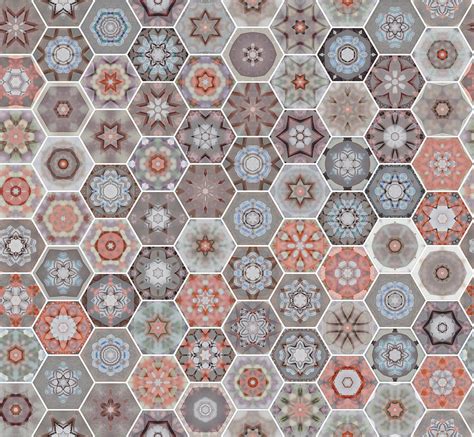 Hexagon Pattern For Apparels Digital Art By Tin Tran Fine Art America