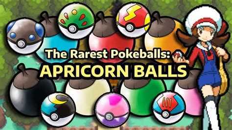 The Rare Custom Made Pokeballs Deep Dive Into Apricorn Pokeballs And