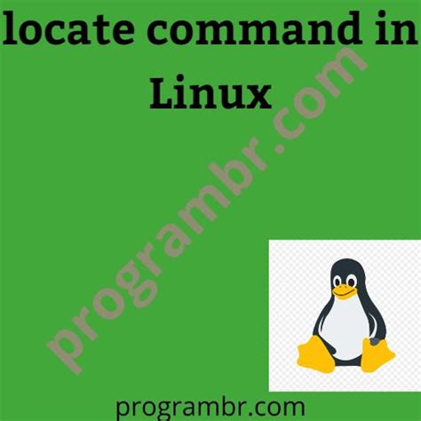 Locate Command In Linux Uses Of Locate Command With Examples