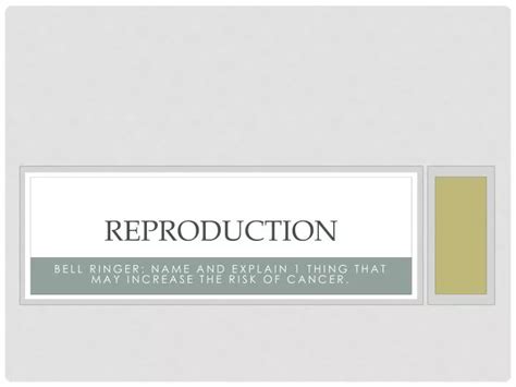 Ppt Reproduction Powerpoint Presentation Free Download Id5493898