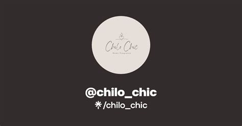 Chilochic Twitter Instagram Facebook Tiktok Linktree