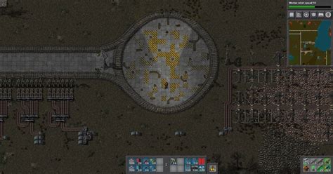 Roundabout Art R Factorio