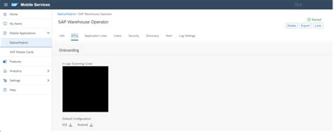 How To Get Started With Sap Warehouse Operator App Sap Community