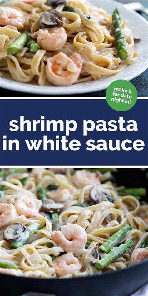 Shrimp Pasta In White Sauce Recipe Taste And Tell