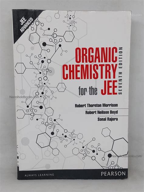 Organic Chemistry For The JEE 7th Edition R Morrison Naresh Old
