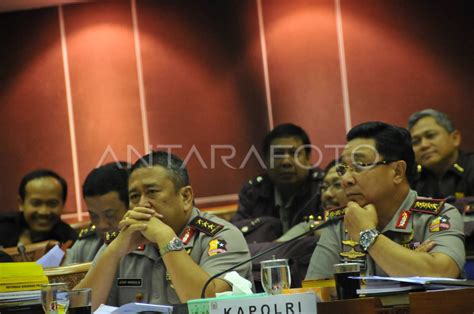 Rdp Dengan Kapolri Antara Foto