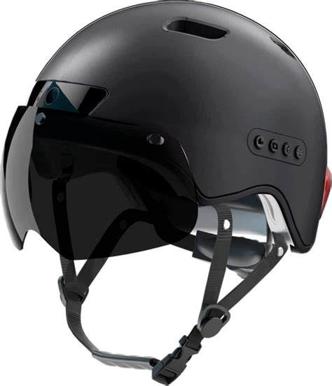 Scooter Helm Fietshelm Met Bluetooth Slimme Helm Met Rijrecorder En