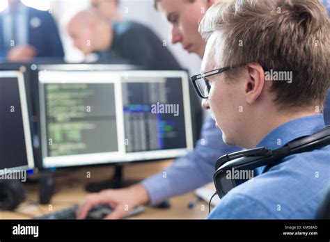 Startup Business Problem Solving Software Developers Working On