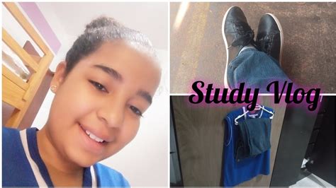 Study Vlog Rotina Escolar Arrume Se Comigo Youtube
