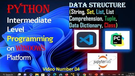 python data structure string set list list comprehension tuple