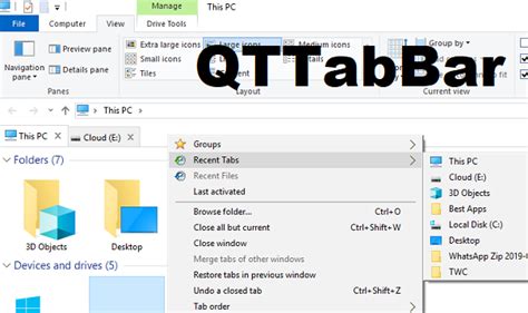 Cara Menampilkan Multi Tab File Explorer Di Windows Pusat Komputer